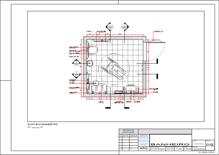 Banheiro PCD 1 | PDF