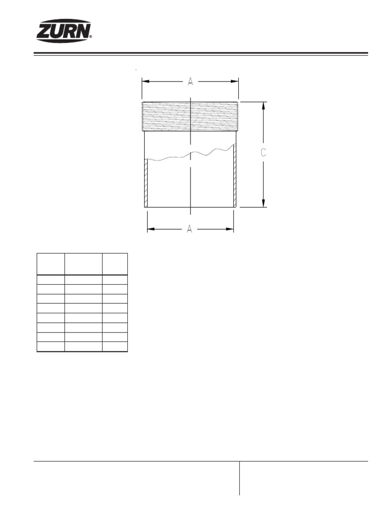 No-Hub Adapter: Specification Sheet | PDF