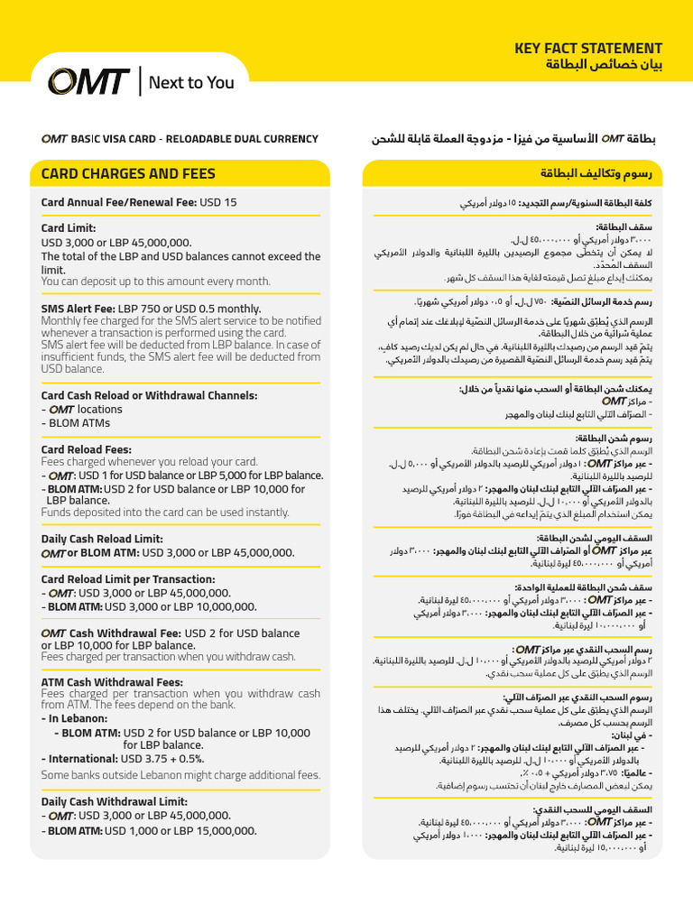 OMT VISA Application Form 2023 Basic | PDF