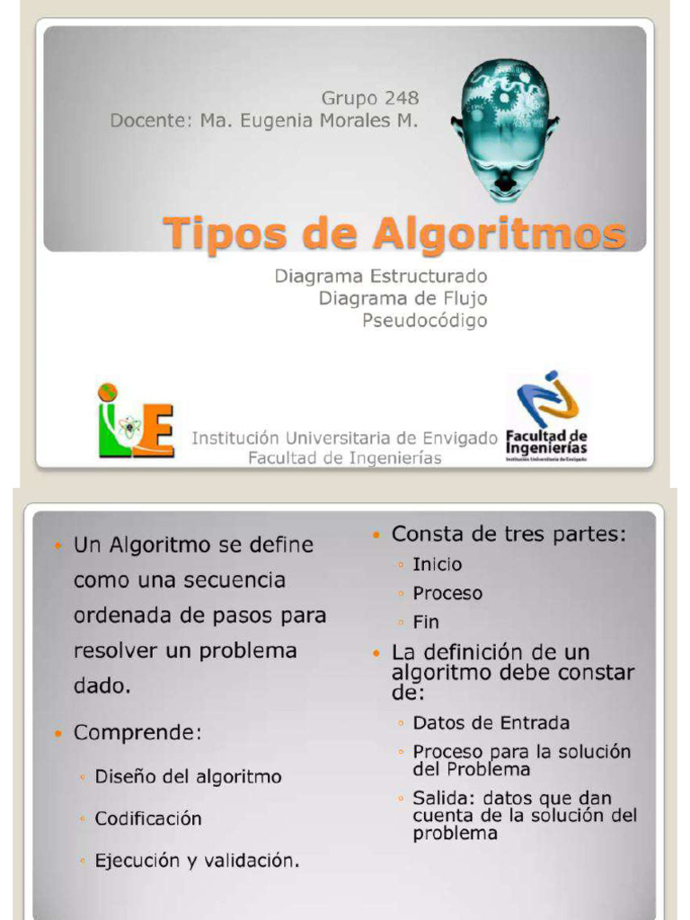 Tipos de Algoritmos | PDF