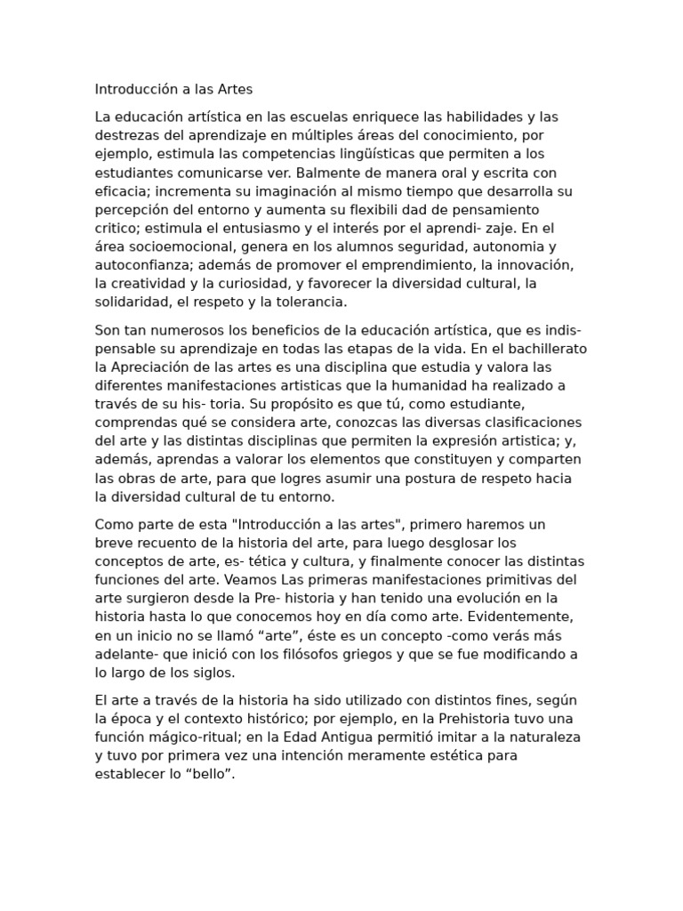 Linbro de Artes | PDF