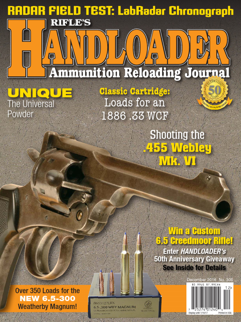 6. Handloader - December 2016 | PDF