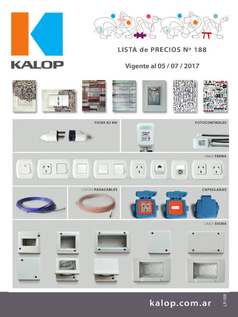 Catalogo Kalop | PDF