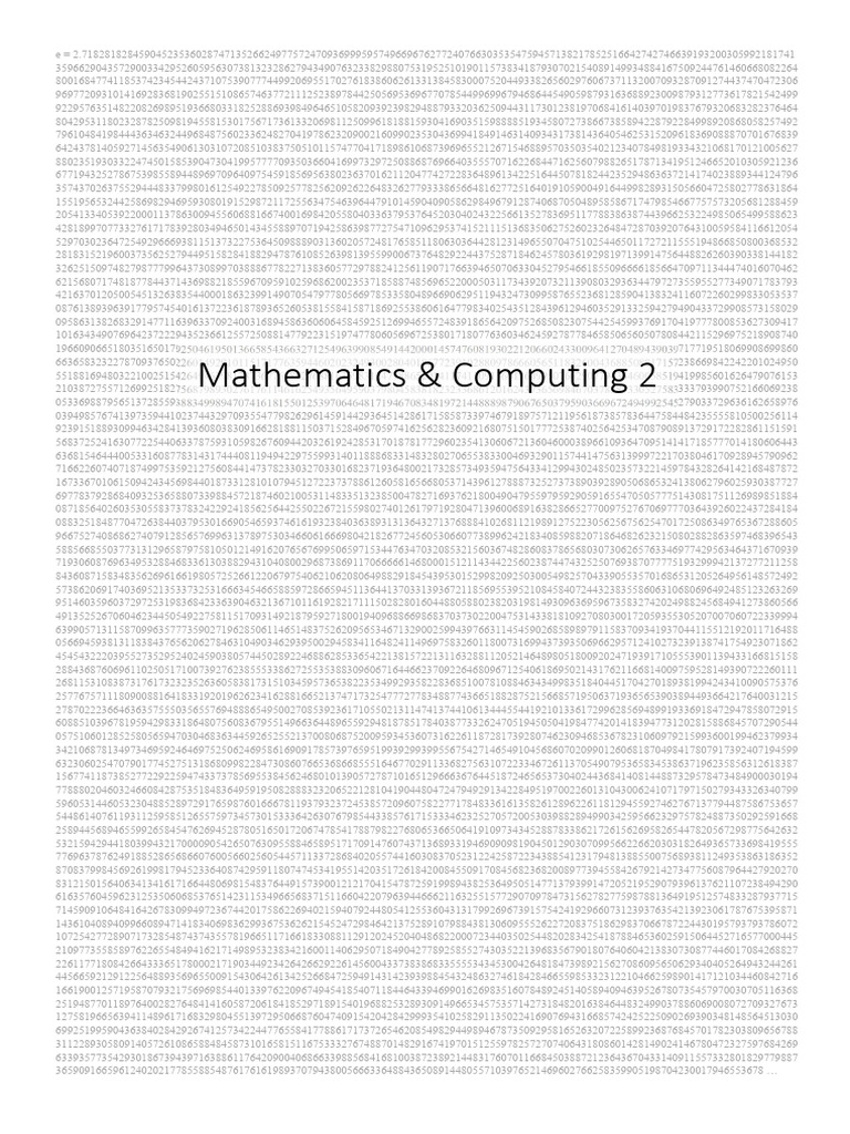 ME2 Maths Autumn | PDF