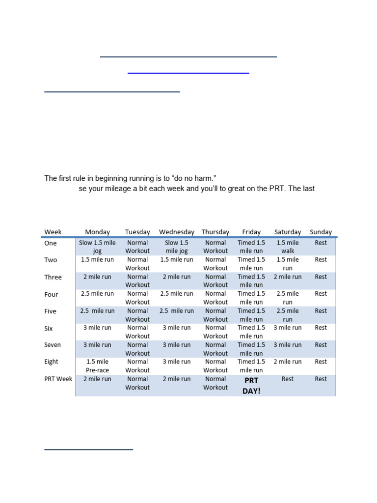 Preparing For Your PT Test | PDF