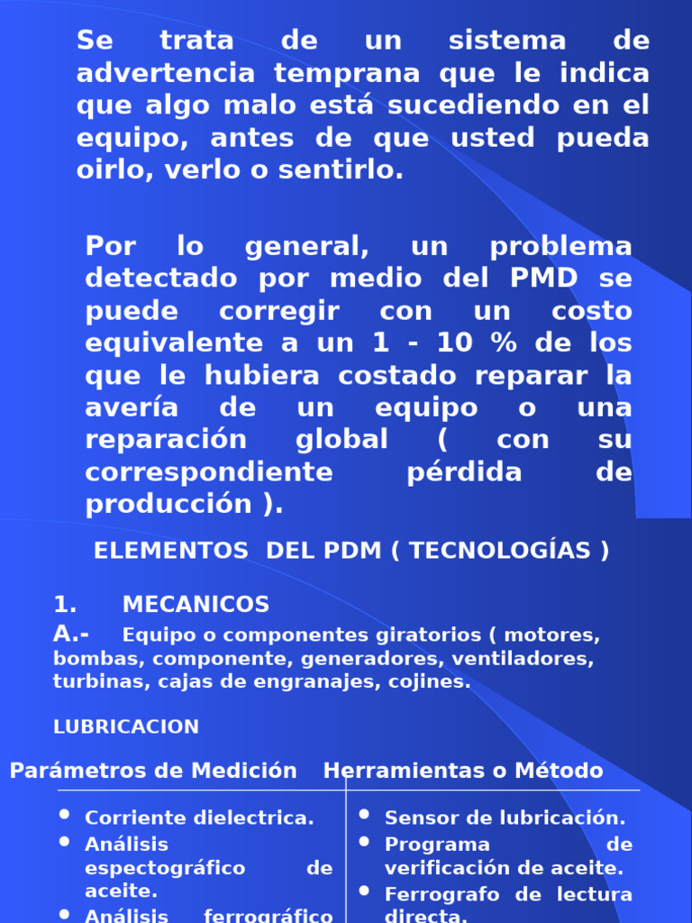 Presentacion 2 - Mantenimiento Predictivo | PDF
