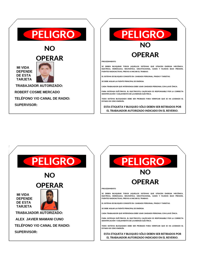 Tarjeta De Bloqueo 3 Pdf