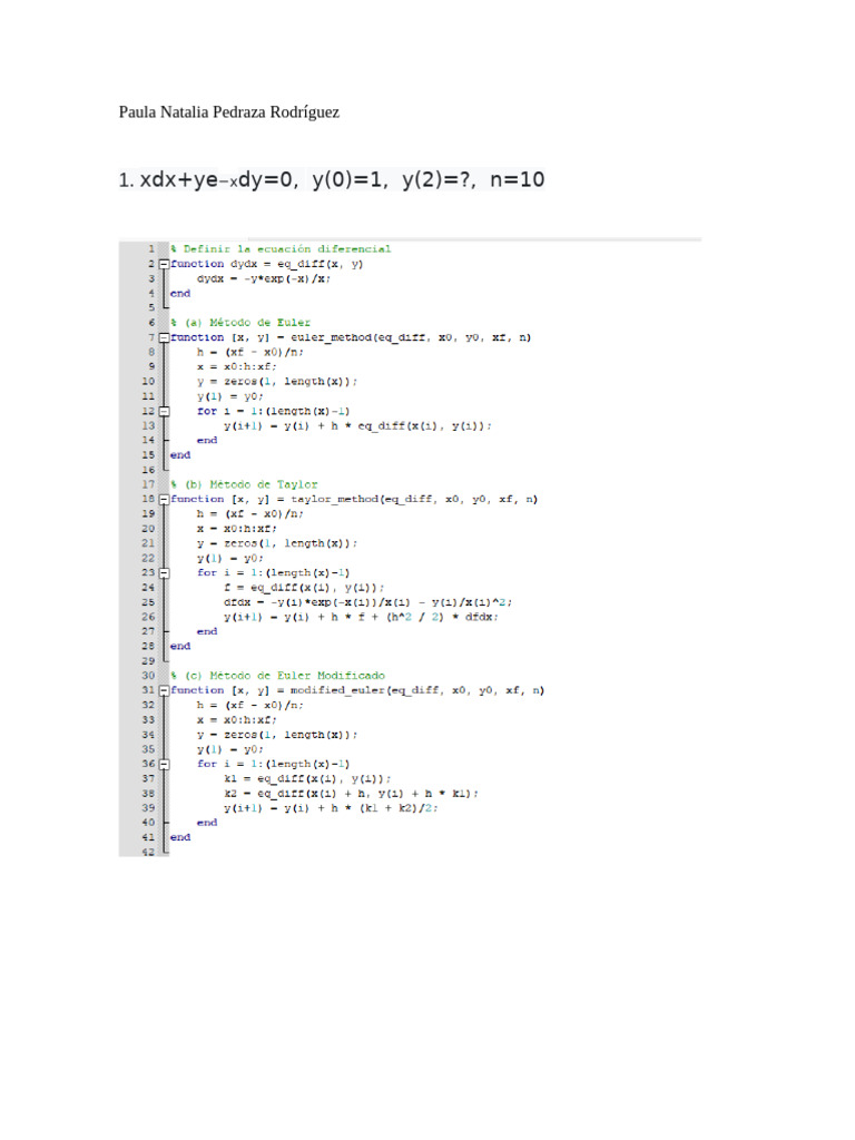 Trabajo Octave | PDF