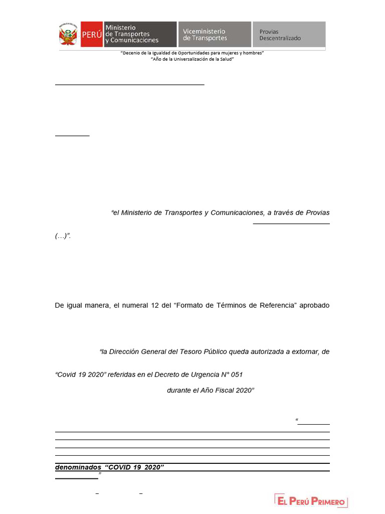 Oficio Multiple-039-Plazo para Ejecucion Del Servicio de Mantenimiento Periodico y Turinario en ...