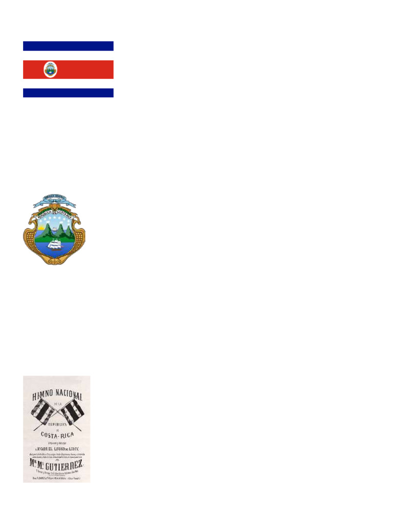 Símbolos Patrios de Costa Rica | PDF