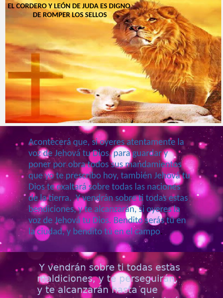 León de Juda | PDF | Cordero de Dios