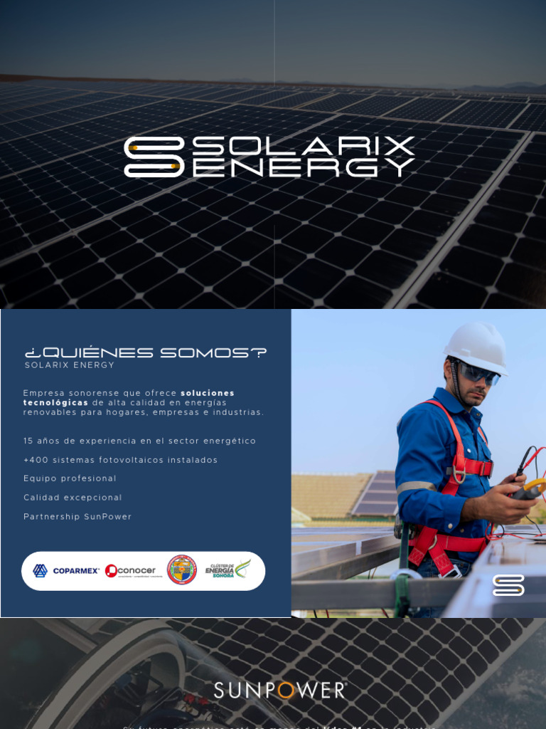 Solarix Energy - Presentacion 2023 | PDF