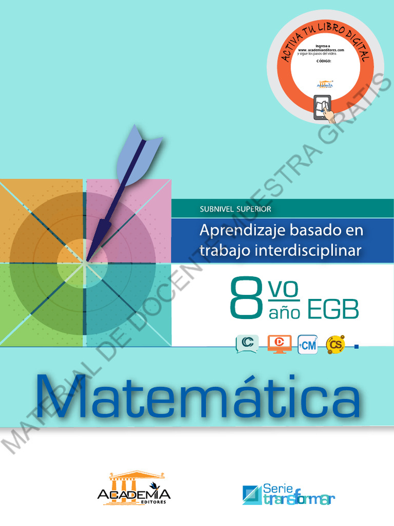 Solucionario MATEM 8 | PDF