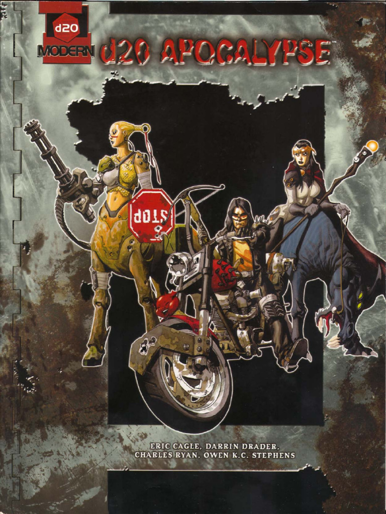 D20 Modern - Apocalypse | PDF