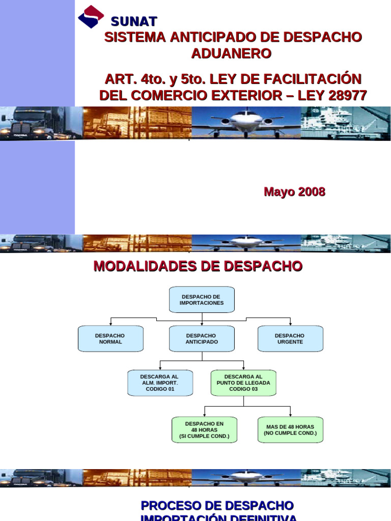 Despacho Anticipado | PDF