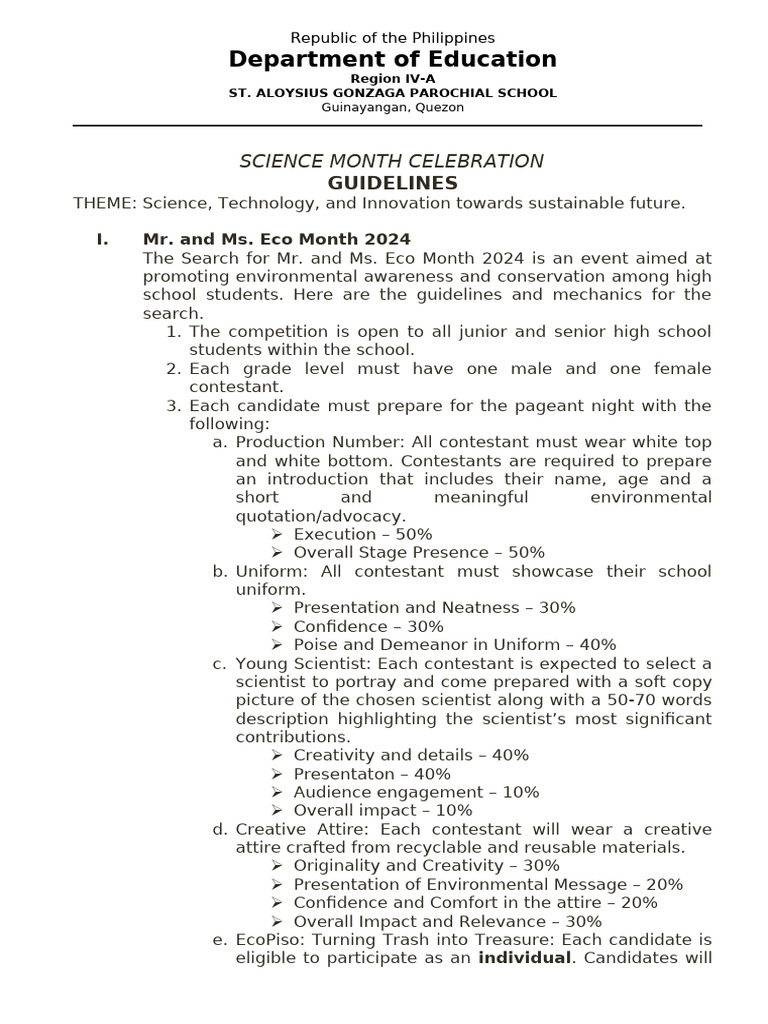 SSC Science Month | PDF