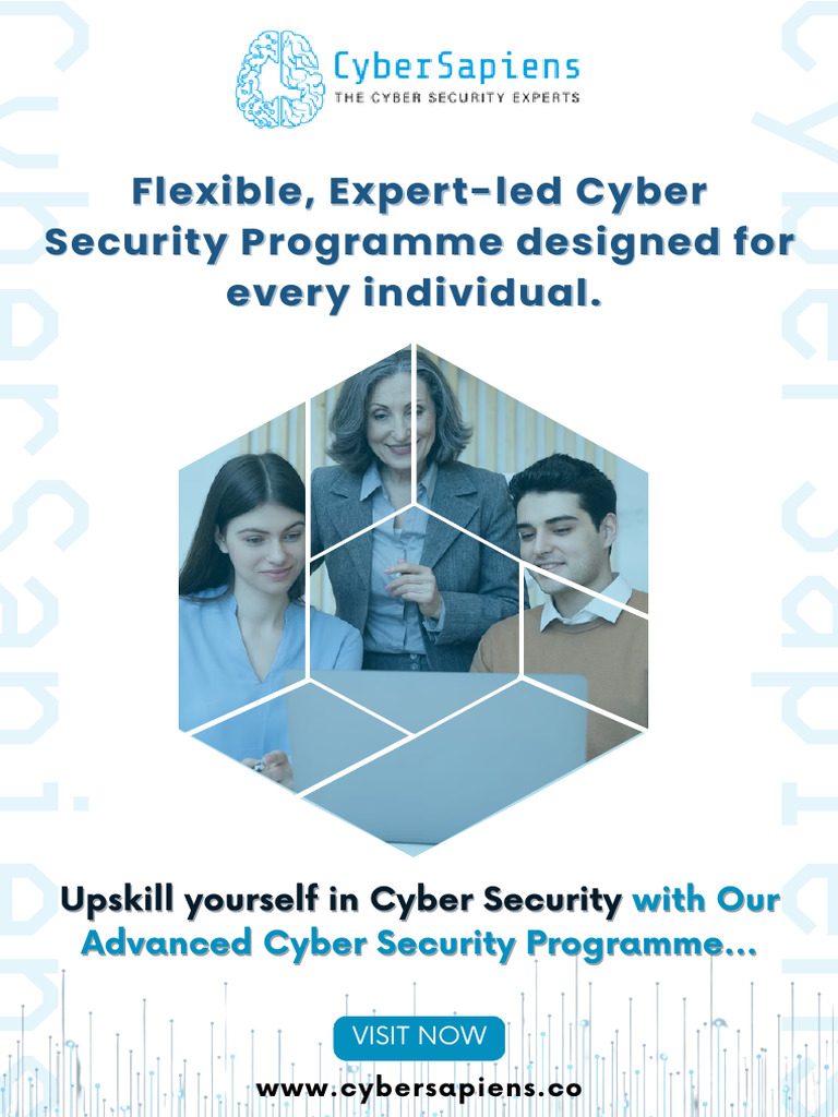 Cybersapiens Cybersecurity Training Program For Working Professional ...