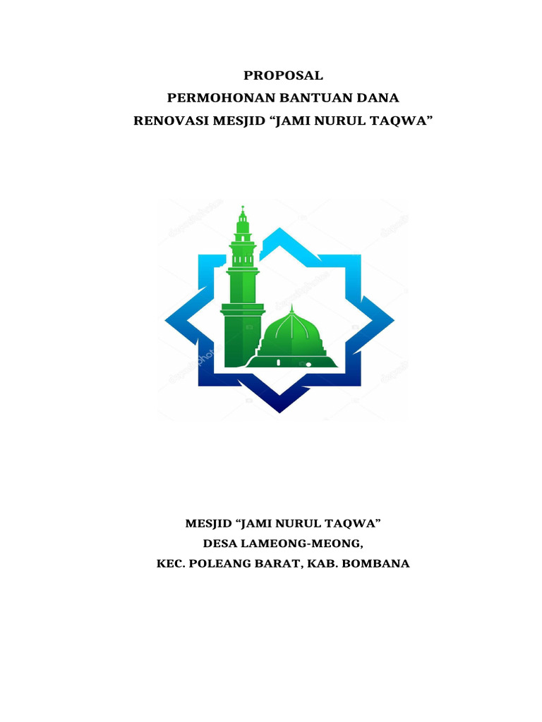 Bantuan Mesjid | PDF