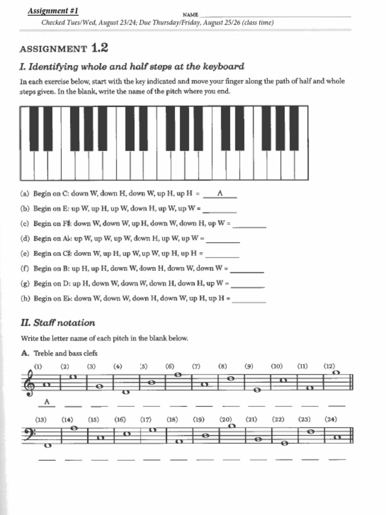 Theory1 Assignment 1 Workbook Pages F2022 Pdf
