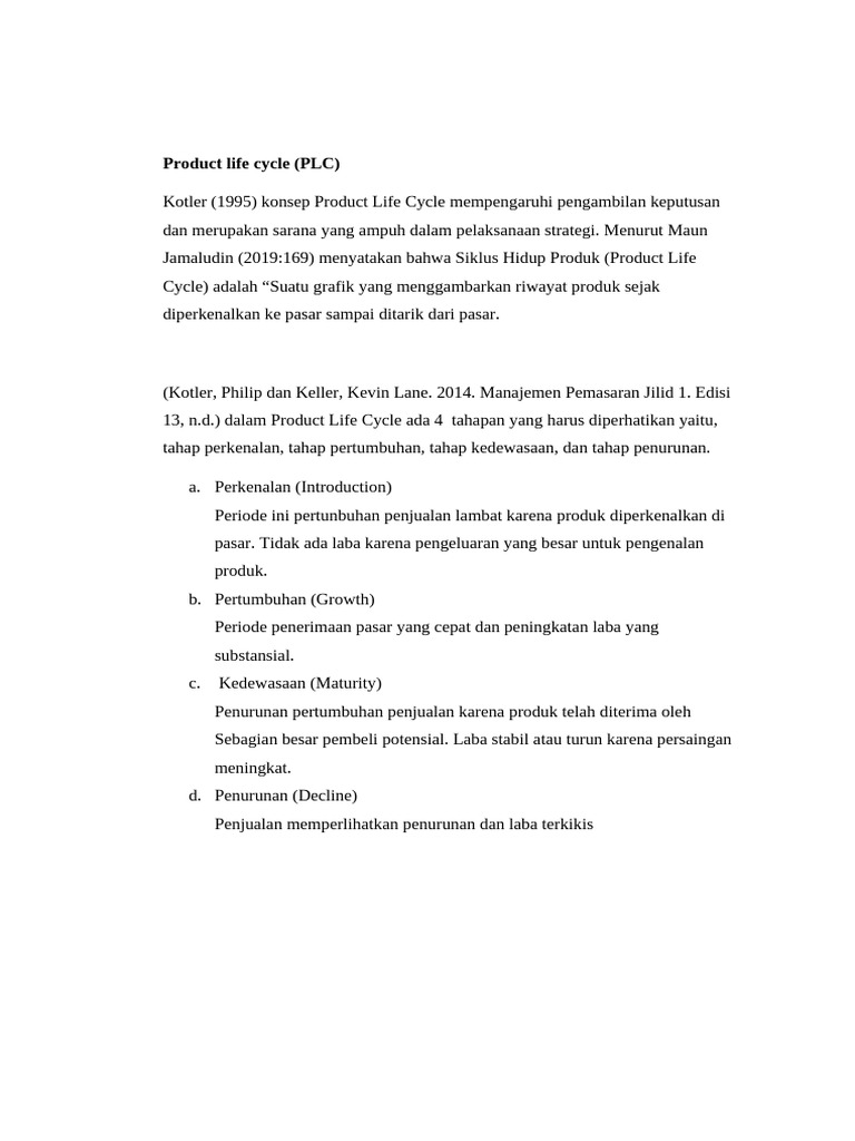 Product life cycle | PDF