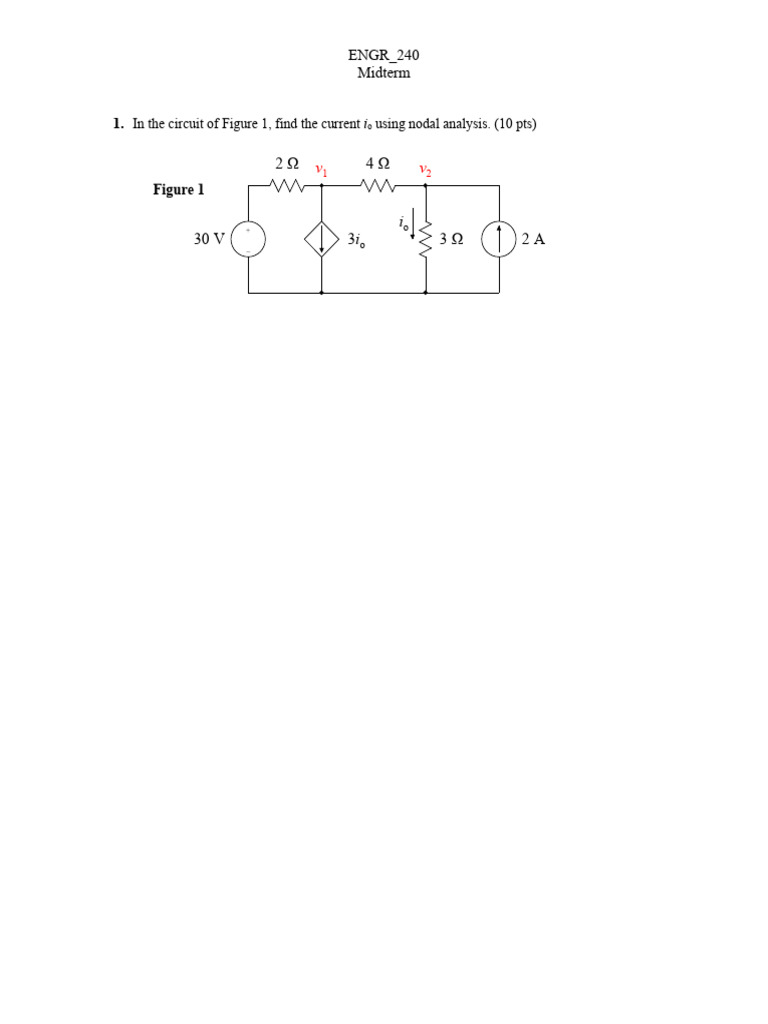 Midterm Exam Summer 2024 | PDF | Electric Power | Electrical Engineering