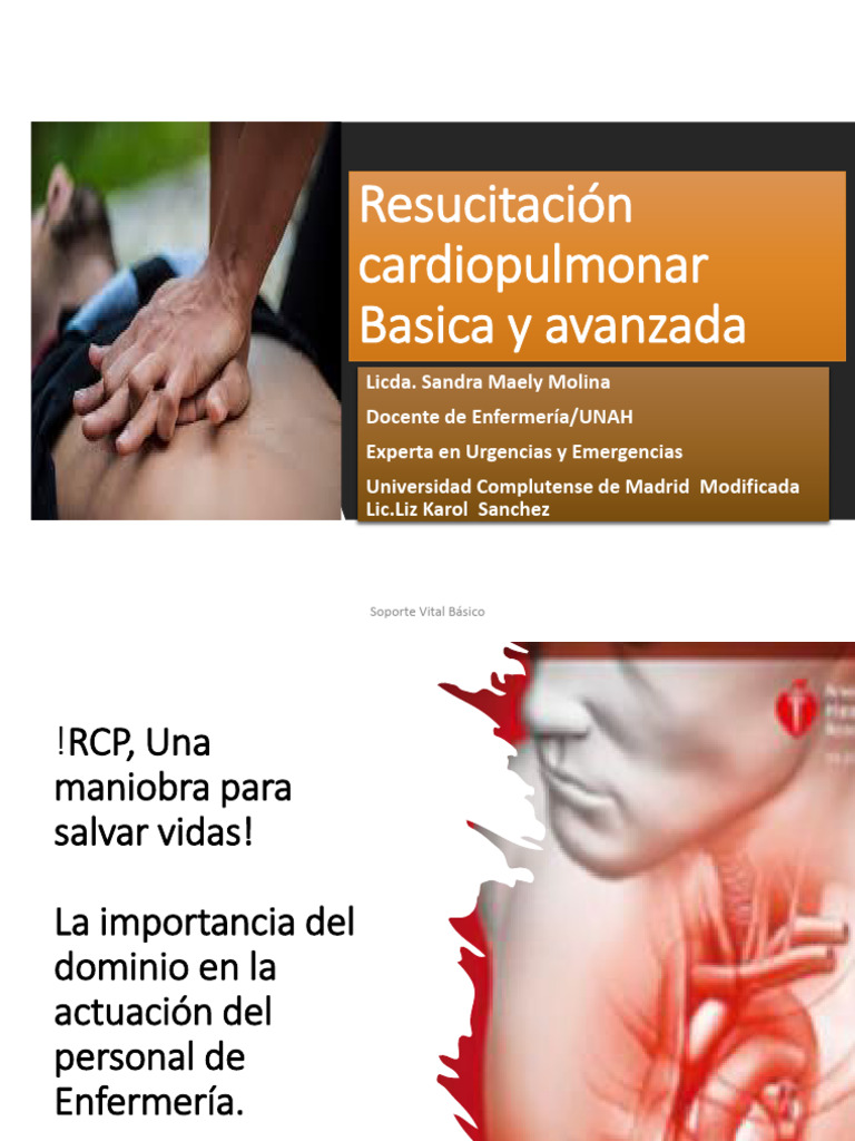 RCP Basico Avanzado Intubacion 2024 | PDF