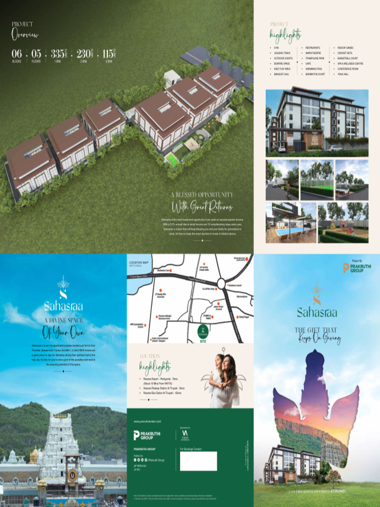 Sahasra Tirupati Broucher | PDF