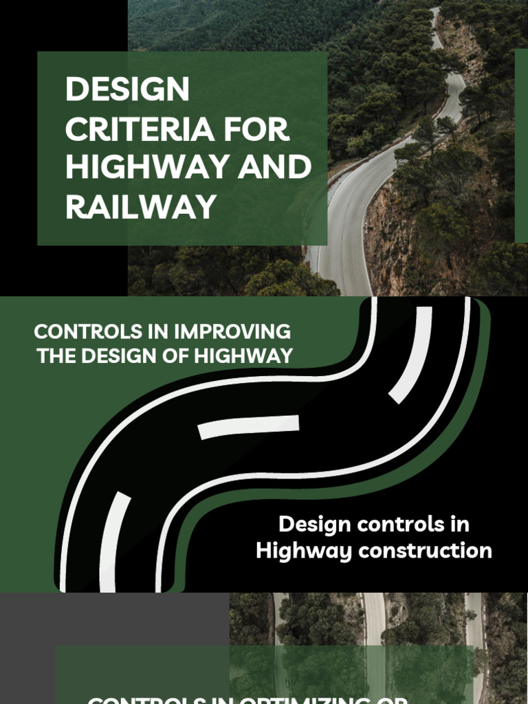 Highway Design Controls and Safety Factors | PDF | Traffic | Technology ...