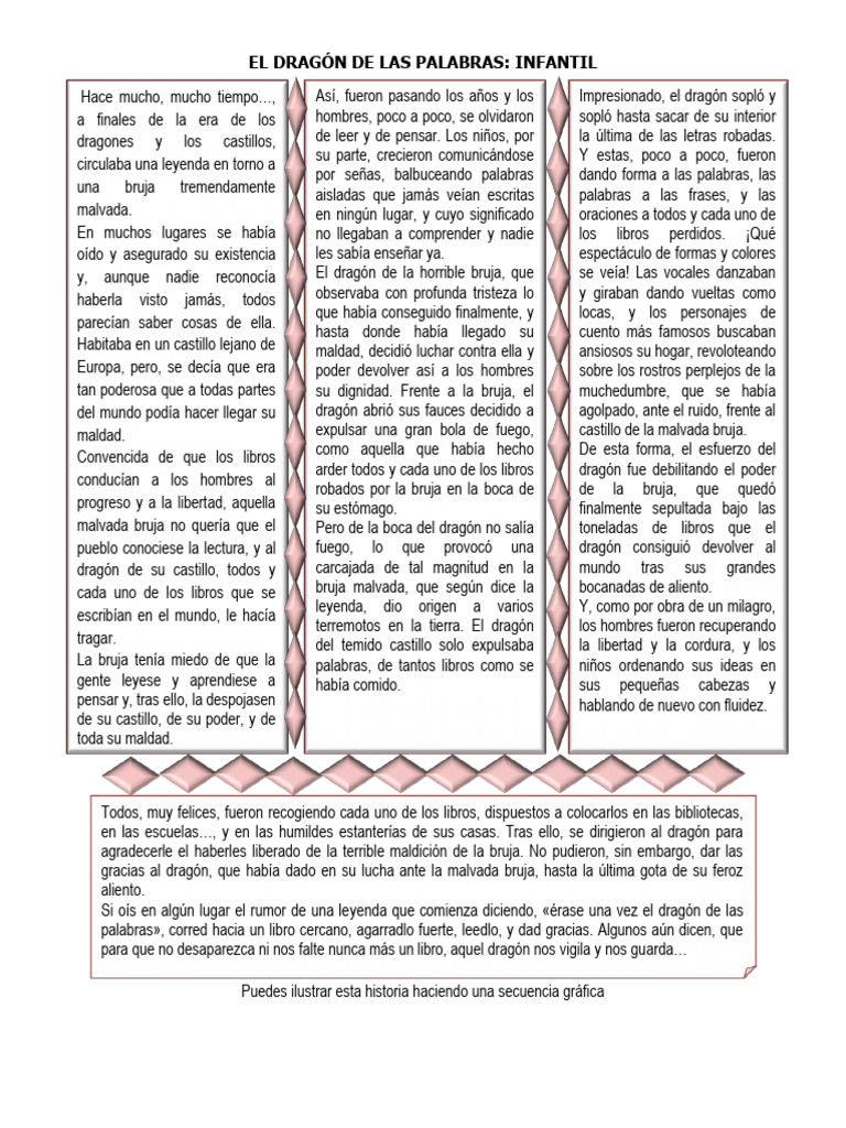 El Dragon De Las Palabras Infantil Pdf
