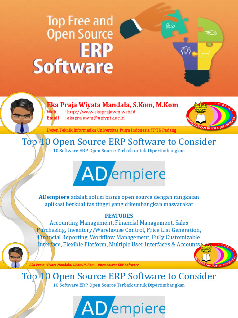 05. ERP Open Source Software | PDF