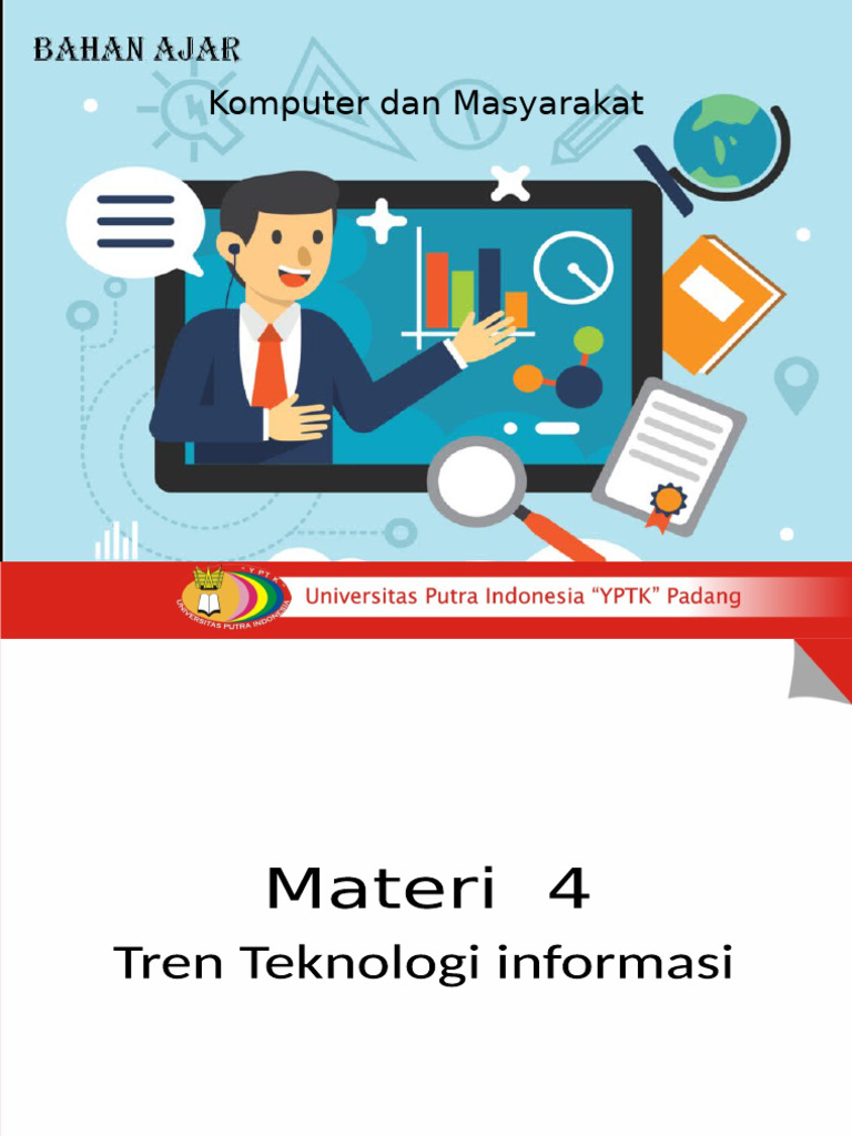 Materi 4 - Komputer Dan Masyarakat - Tren Teknologi Informasi | PDF
