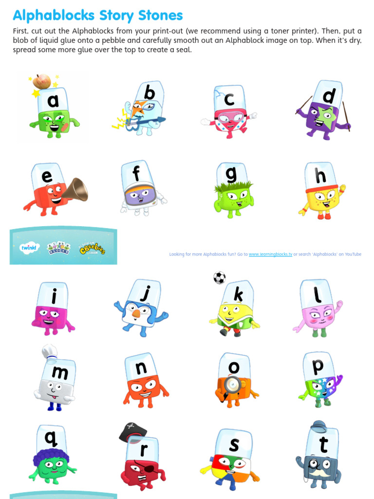 T e 2552204 Alphablocks Story Stones - Ver - 2 | PDF
