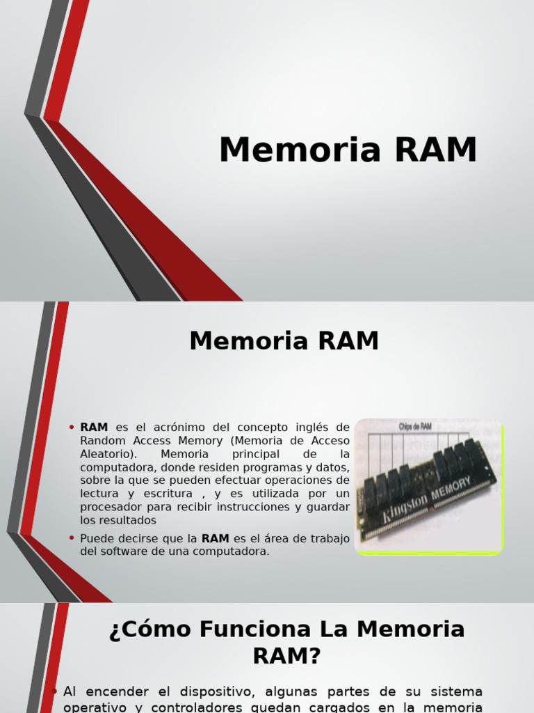 Memoria RAM | PDF