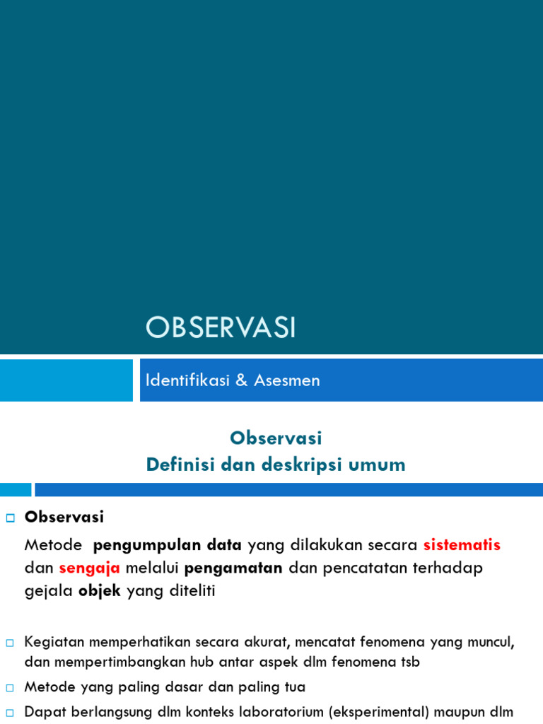 3-4 Instrument asesmen-OBS | PDF