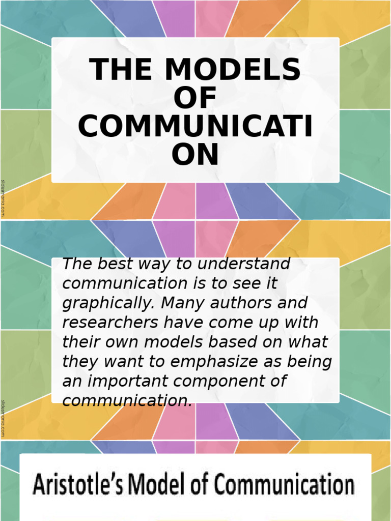 q1, l2 - Models of Communication | PDF