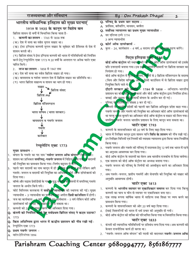 Political Science Notes | PDF