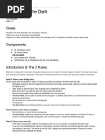 Printable Werewolf Game Rules PDF | PDF | Leisure | Sports