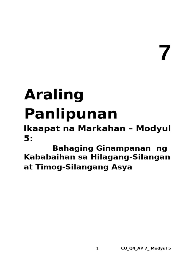 Q4-M5-Self-Learning-Module-IMS | PDF