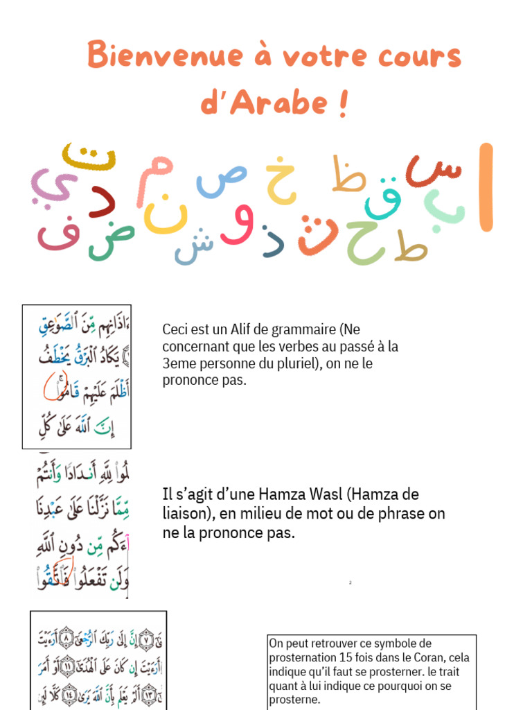 First One 12 Séances Pour Maîtriser La Lecture Du Coran | PDF