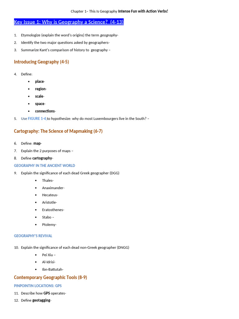 Chapter 1 Key 1-4 IFWAV | PDF