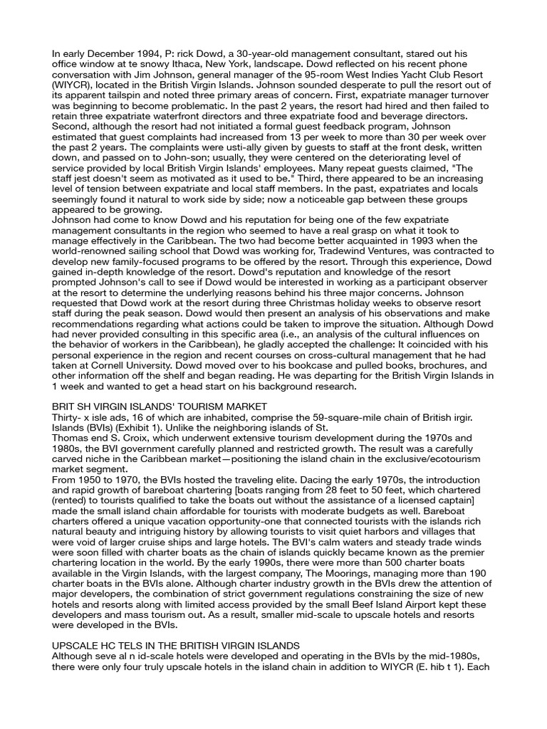 In Early December 1994, P Rick Dowd, A 30-Year-Old Management ...