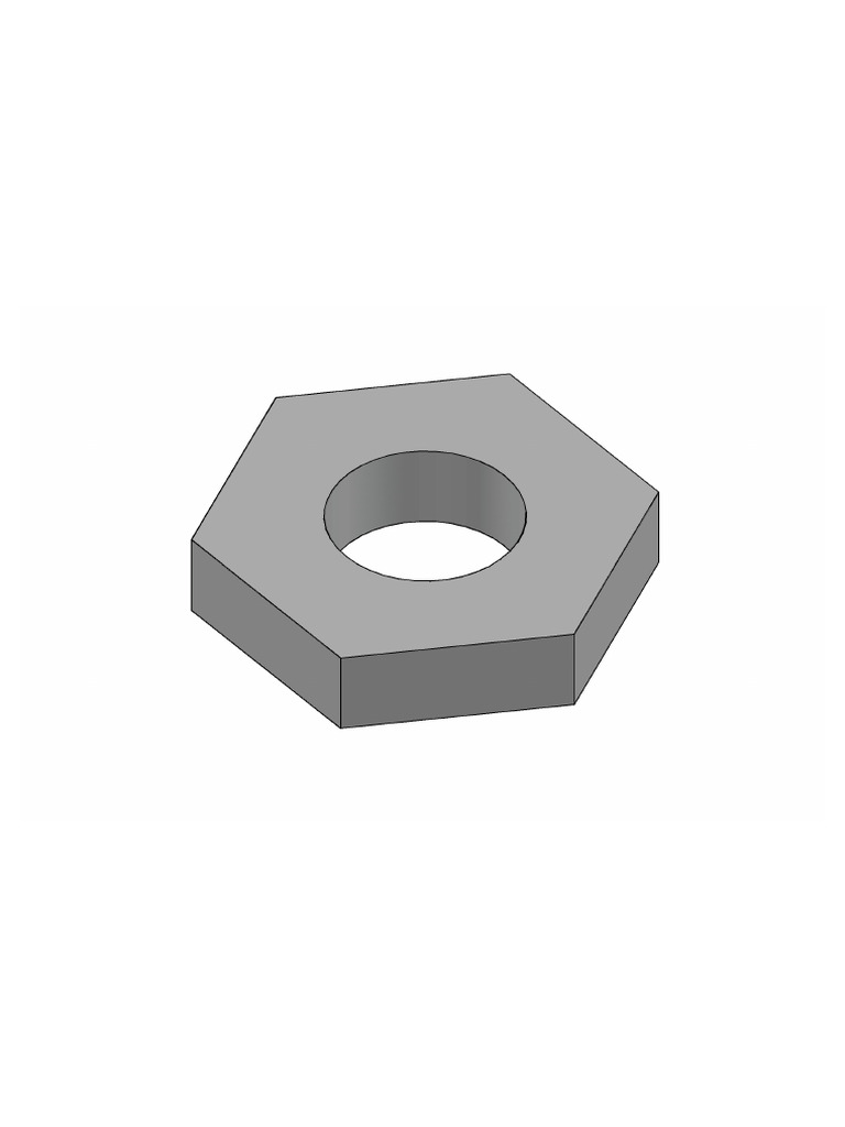 Dibujo1-Modelo Tuerca | PDF