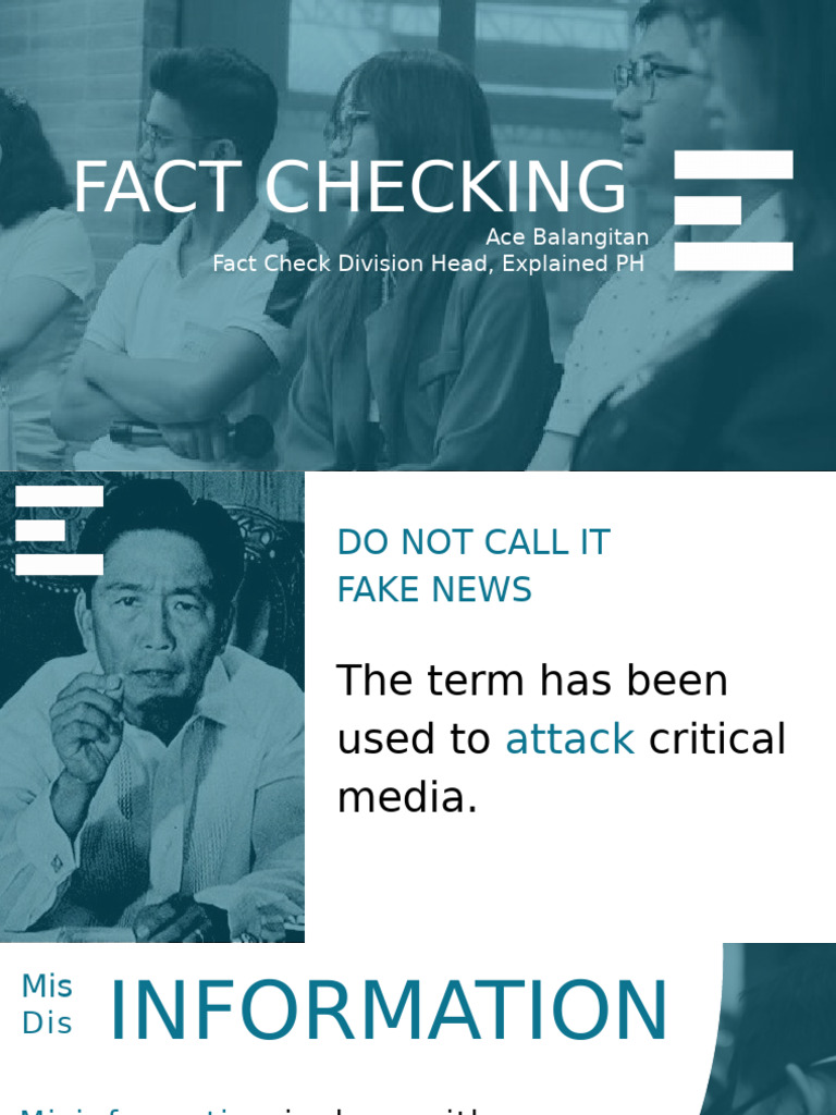 EXEDPH Fact Checking | PDF