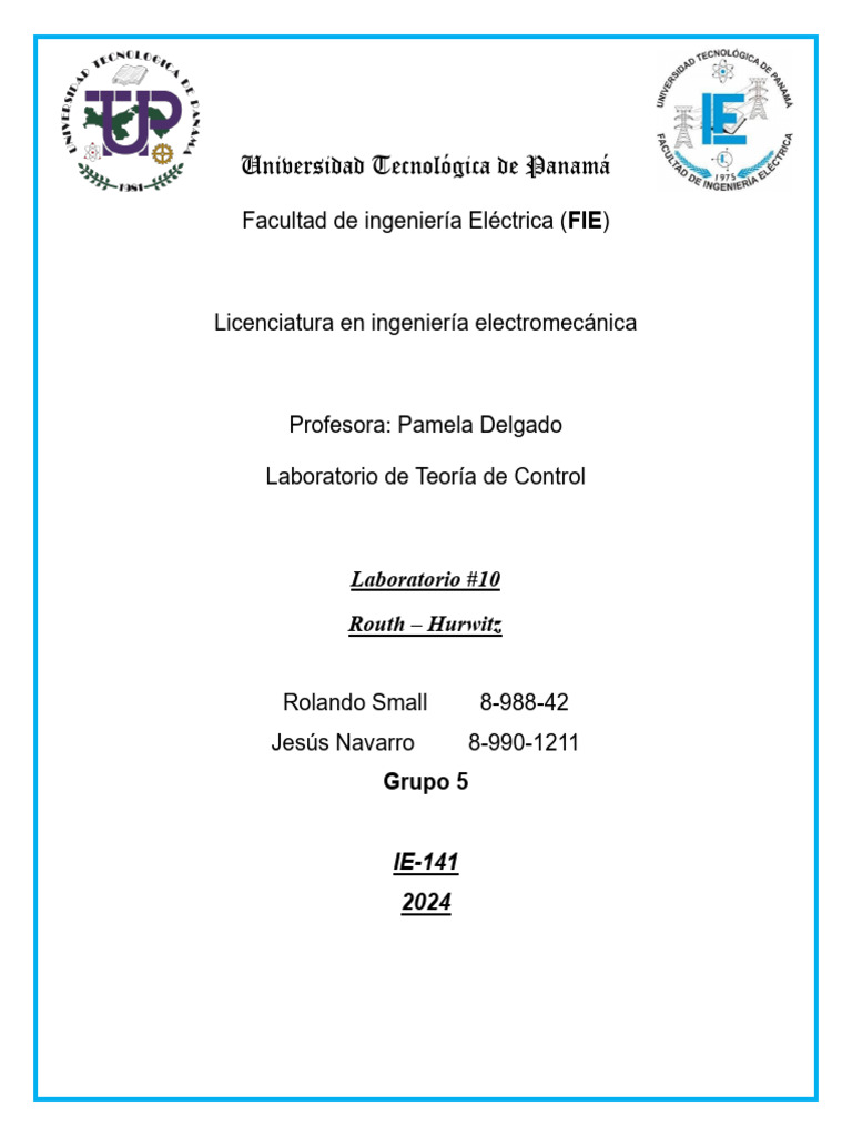 Lab10. TdC1 Grupo 5 | PDF