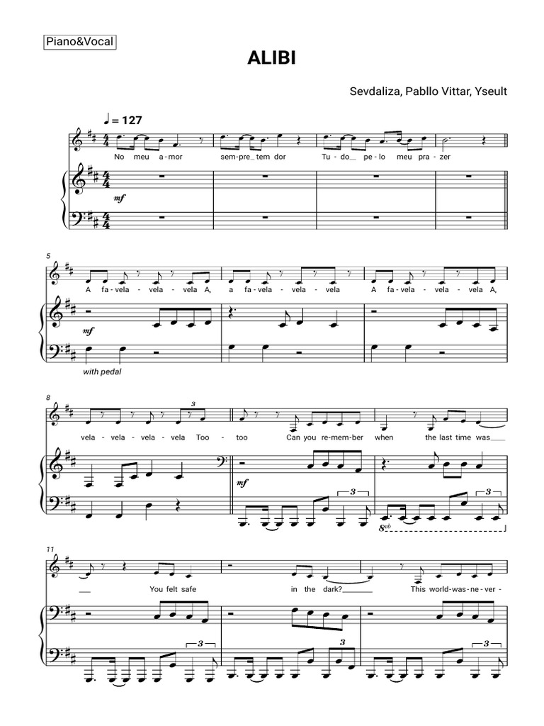 sevdaliza_alibi-4_piano-vocal | PDF