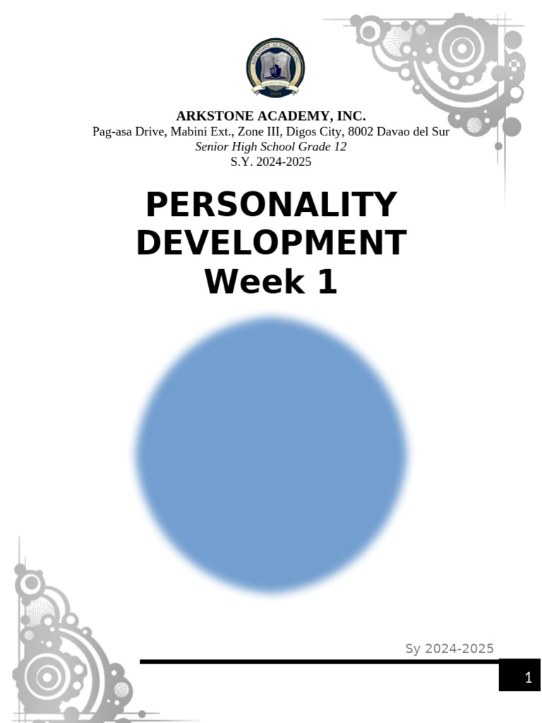 Perdev Week1 | PDF