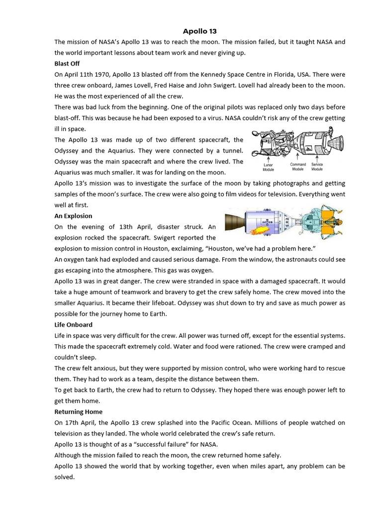 Apollo 13 | PDF