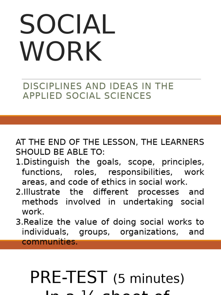Social Work | PDF