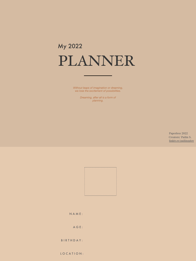 1 Digital Planner 2022 | PDF