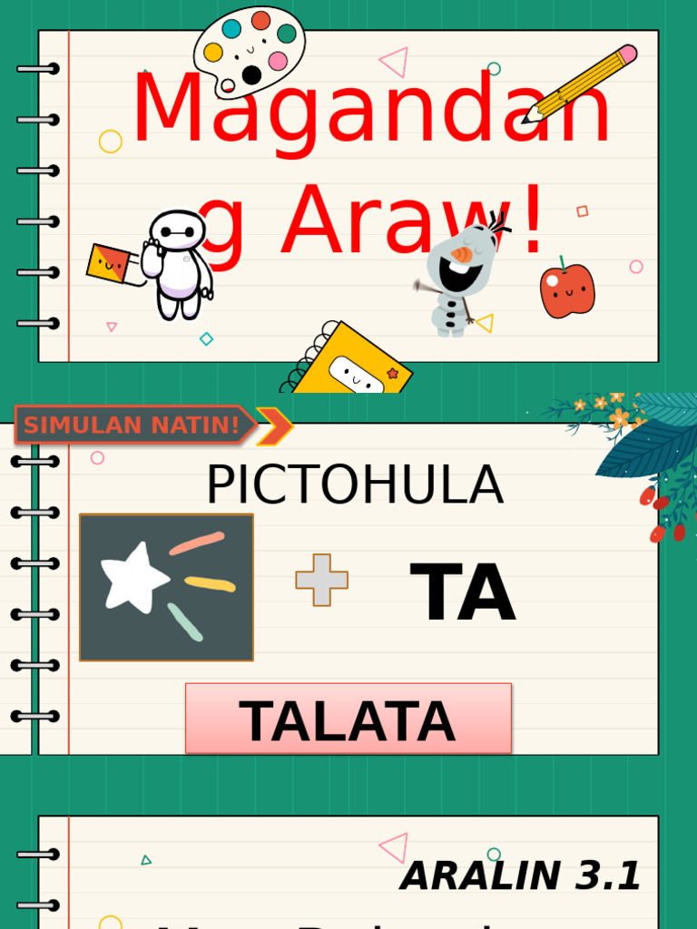 Mga Bahagi at Katangian ng Talata | PDF